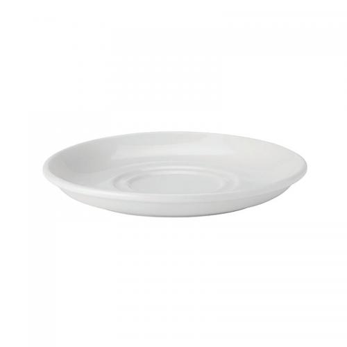 Pure White Double Well Saucer | UTP63706 | Cutlery and Crockery