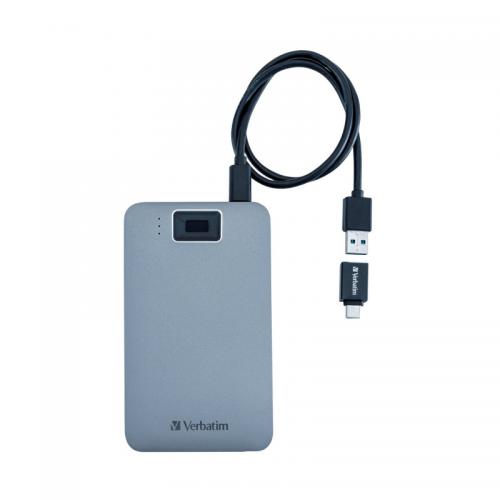 Verbatim Executive Fingerprint Secure Hard | VM53652 | Hard Drives