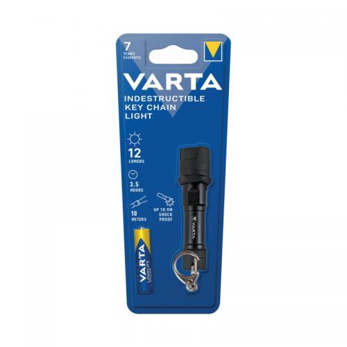 Varta Indestructible Key Chain LED Mini Torch 3.5 | VR80805 | Torches