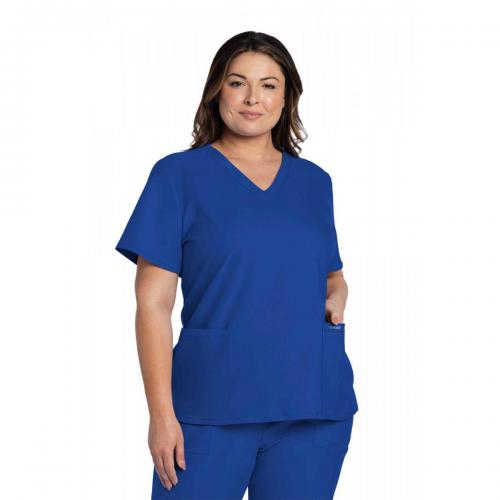 Cherokee Originals Ultra Female V-neck Scrub Top: | WIS44257 | Tunics