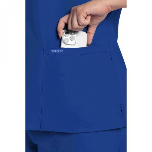 Cherokee Originals Ultra Female V-neck Scrub Top: | WIS44257 | Tunics